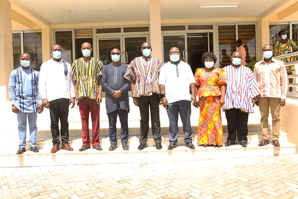 Interim Vice-Chancellor Meets Management for the First Time ...