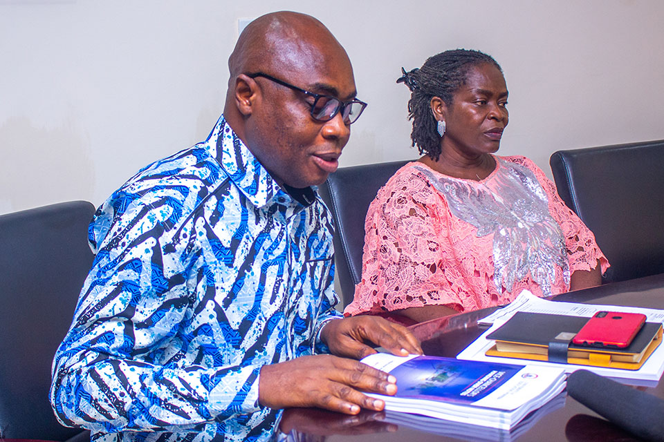 Prof. Avoke Hands over to the New Vice-Chancellor | University of ...