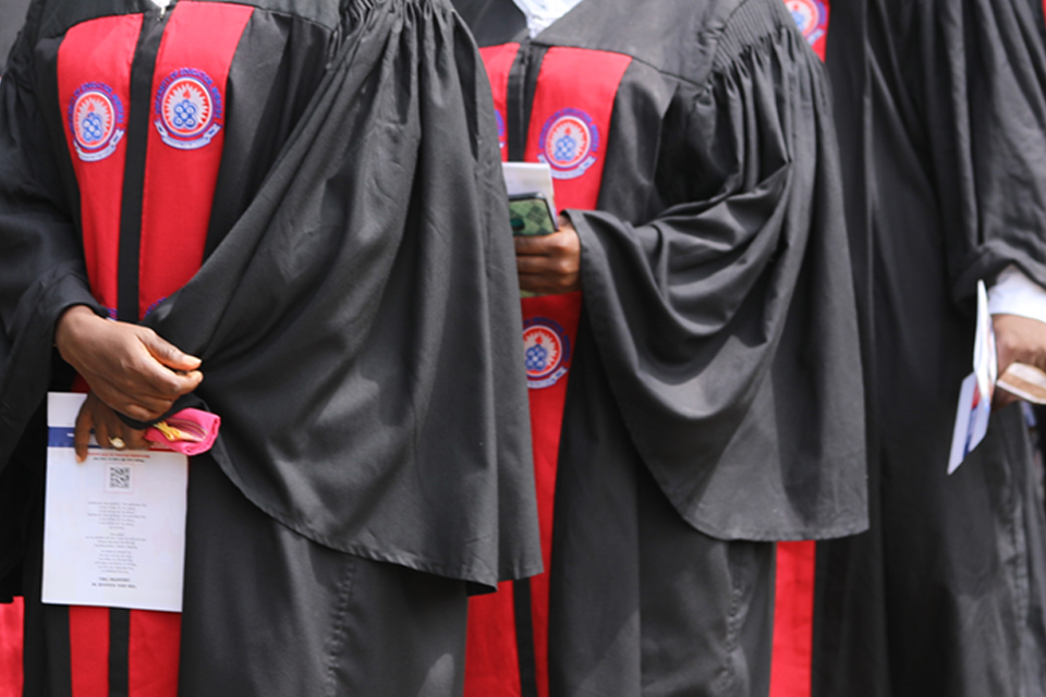 Collection of Academic Gowns for 2023/2024 CODeL Matriculation ...