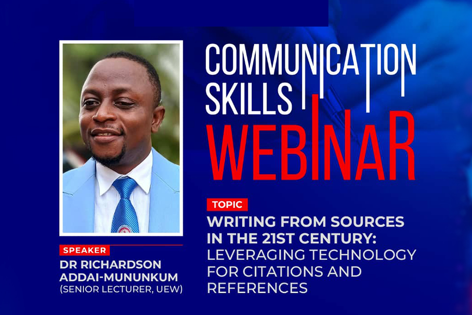 Writing From Sources in the 21st Century | Webinar by Department of ...